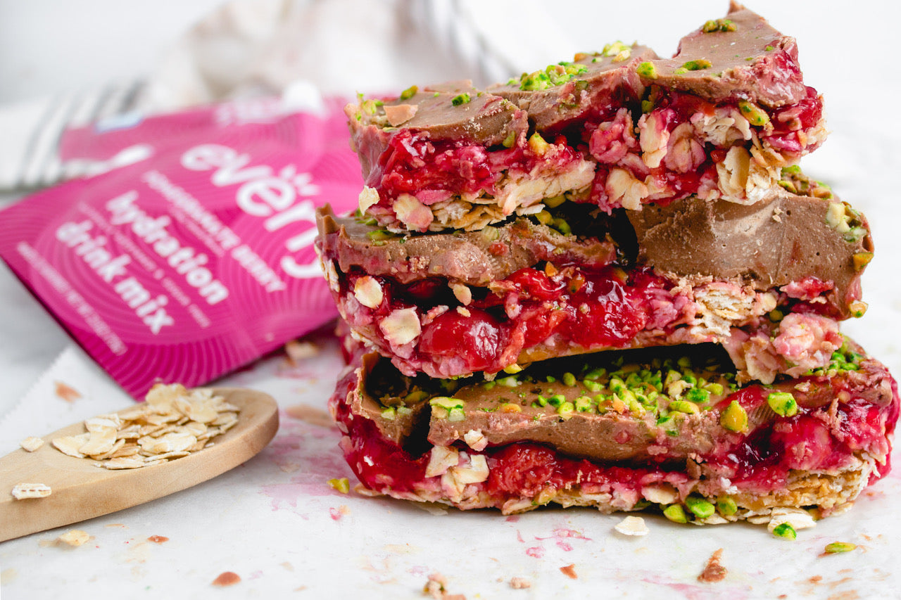 Raw Cherry Ripe Bars – Everly